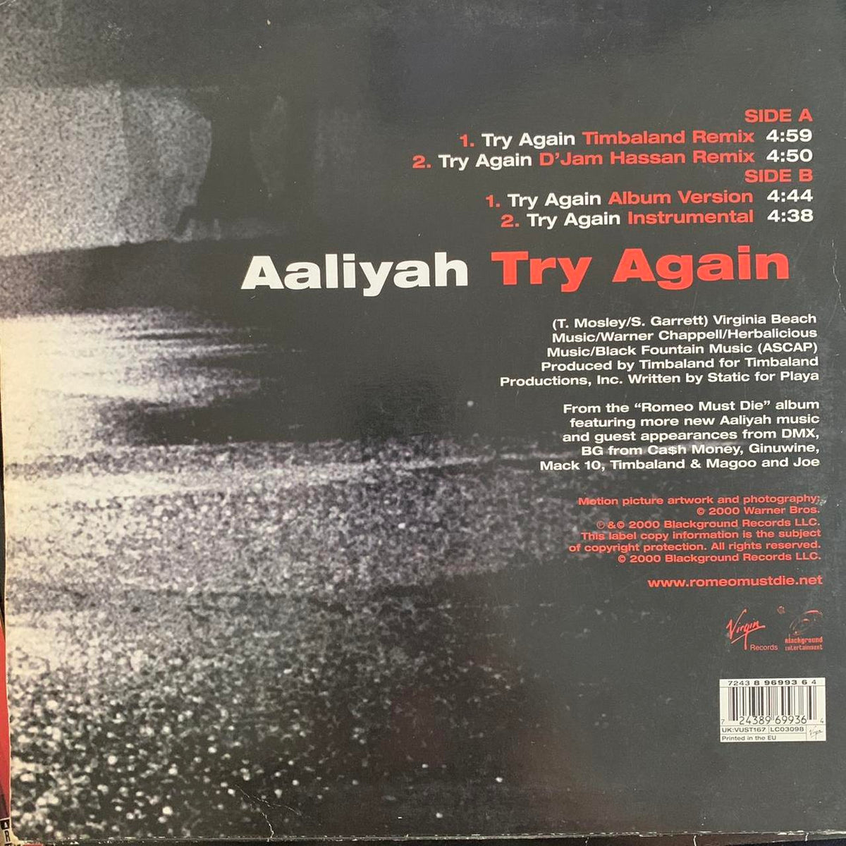 Aaliyah And Timbaland Try Again